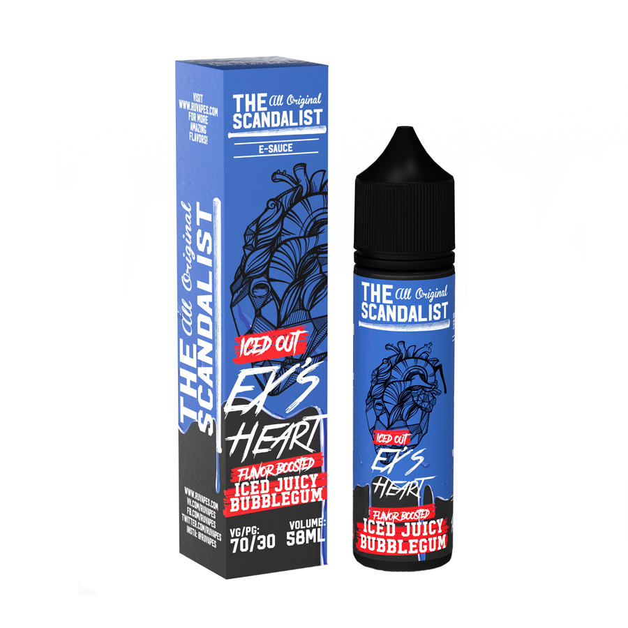 Купить Жидкость The Scandalist "Ex`s Heart Iced Out" 58 мл в Интернет-магазине